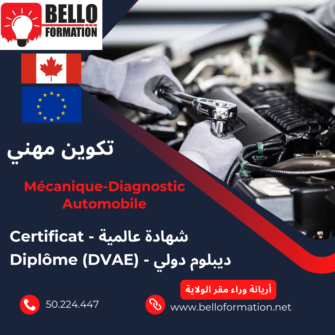 formation mécanique automobile en Tunisie depuis 2006